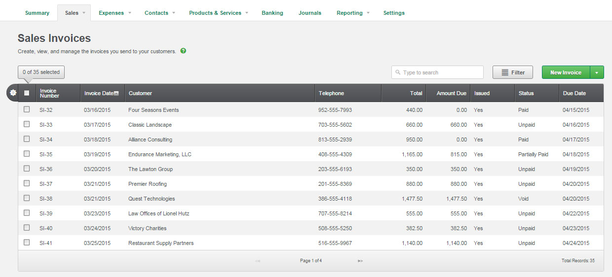 Free Online Accounting Software, Online Invoicing - Sage One | Sage US